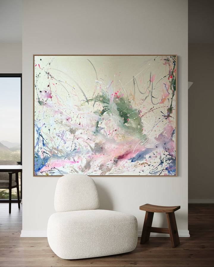 Michelle Frerk - abstrakte Kunst auf Leinwand